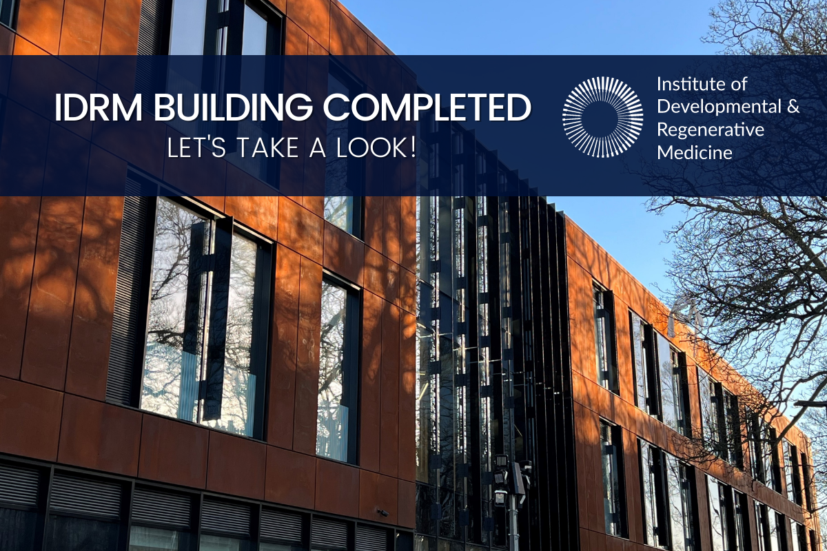 IDRM Building Completed :: Institute of Developmental and Regenerative ...